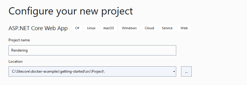 Sitecore 10 With Docker Create A Solution From The Scratch Add Aspnet Rendering Host And